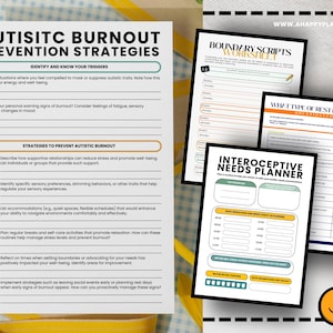 Neurodiversity Affirming Workbook Therapy Counselling Autism Spectrum ...