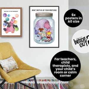 Inside Out 2 Poster PNG, Printable Positive Affirmations for Kids, Calm ...