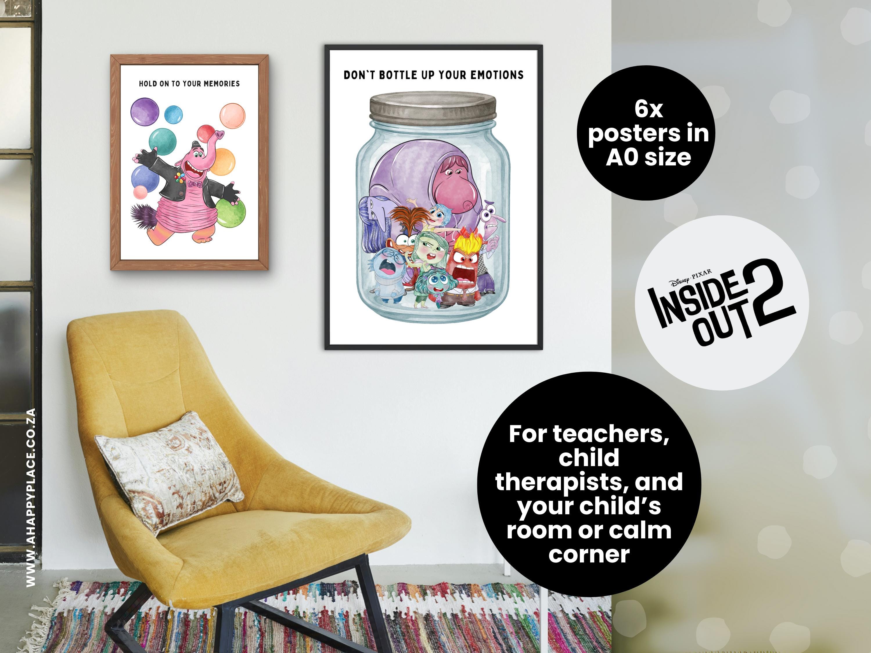 Inside Out 2 Poster PNG, Printable Positive Affirmations for Kids, Calm ...