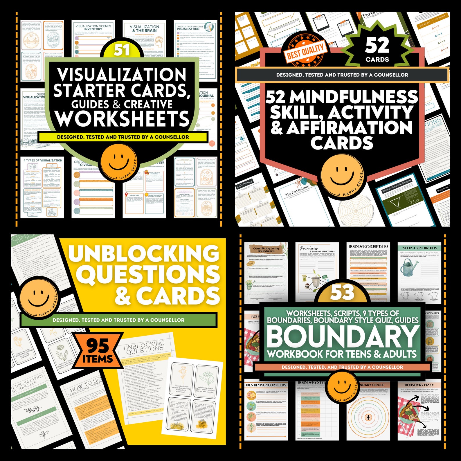 Therapist Starter Resource Bundle Tools Worksheets Cards Therapy ...