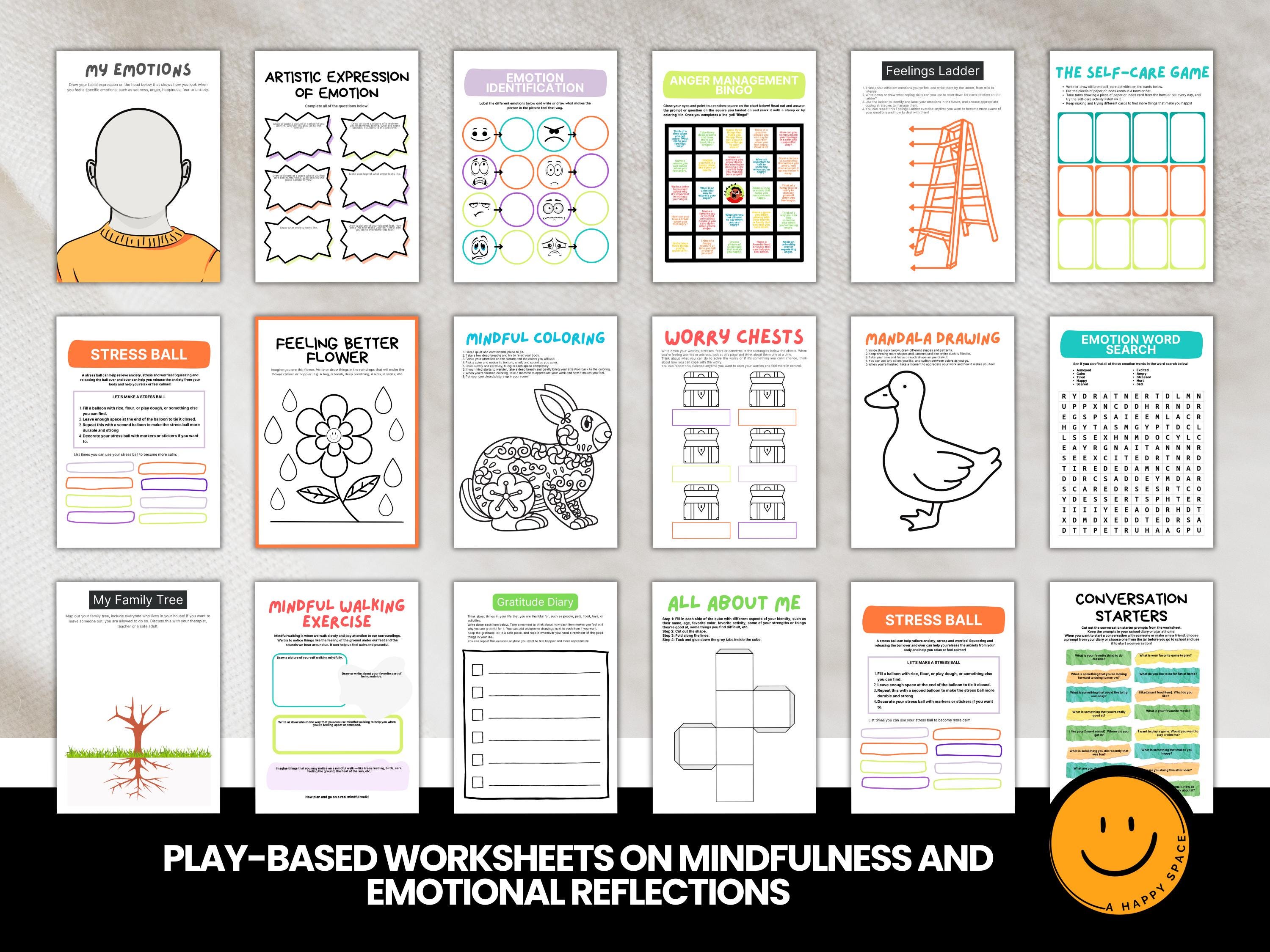 Play Therapy Resource Bundle for Therapists Child School Counselor ...
