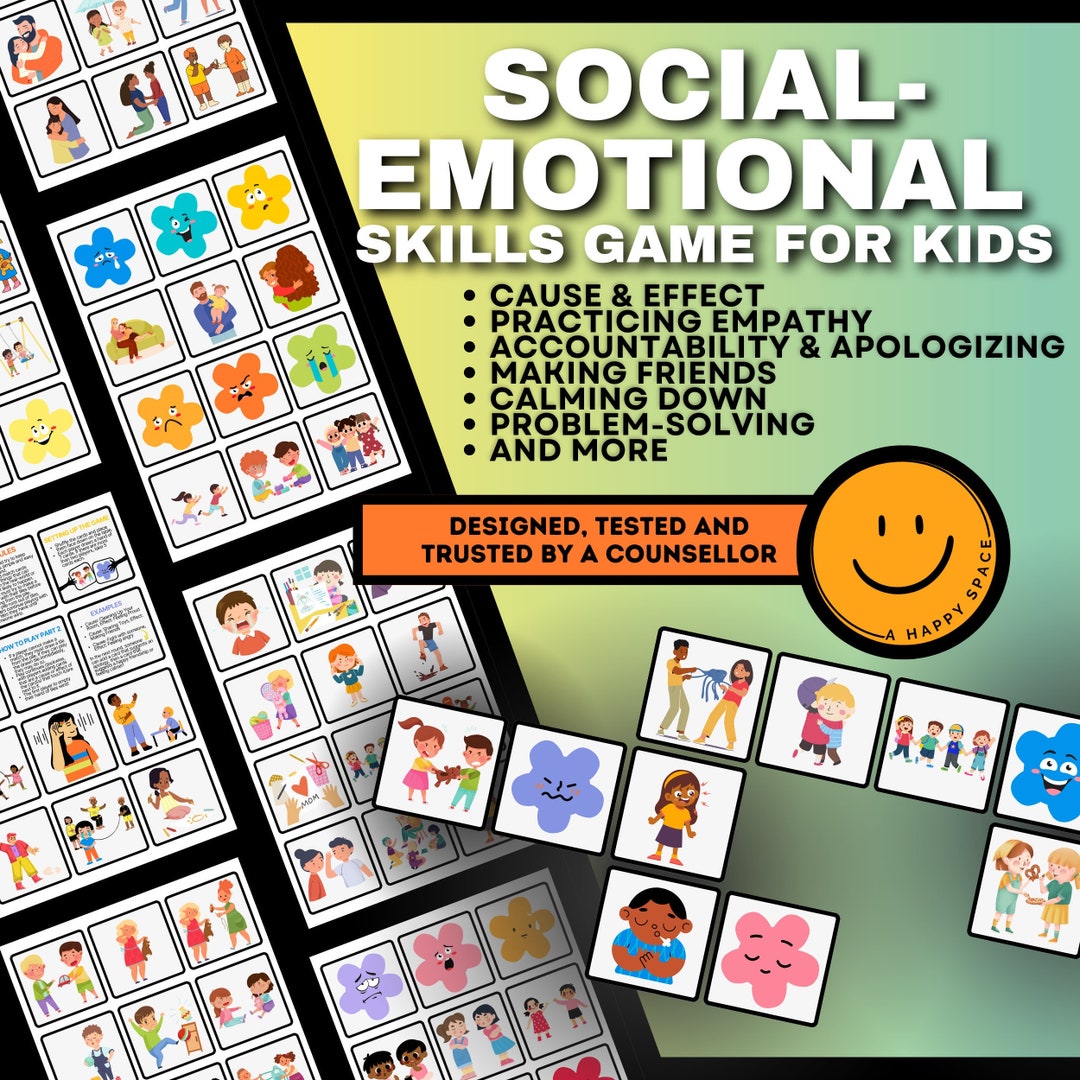 Cause and Effect Game Kids Executive Functioning ASC ASD Emotional ...