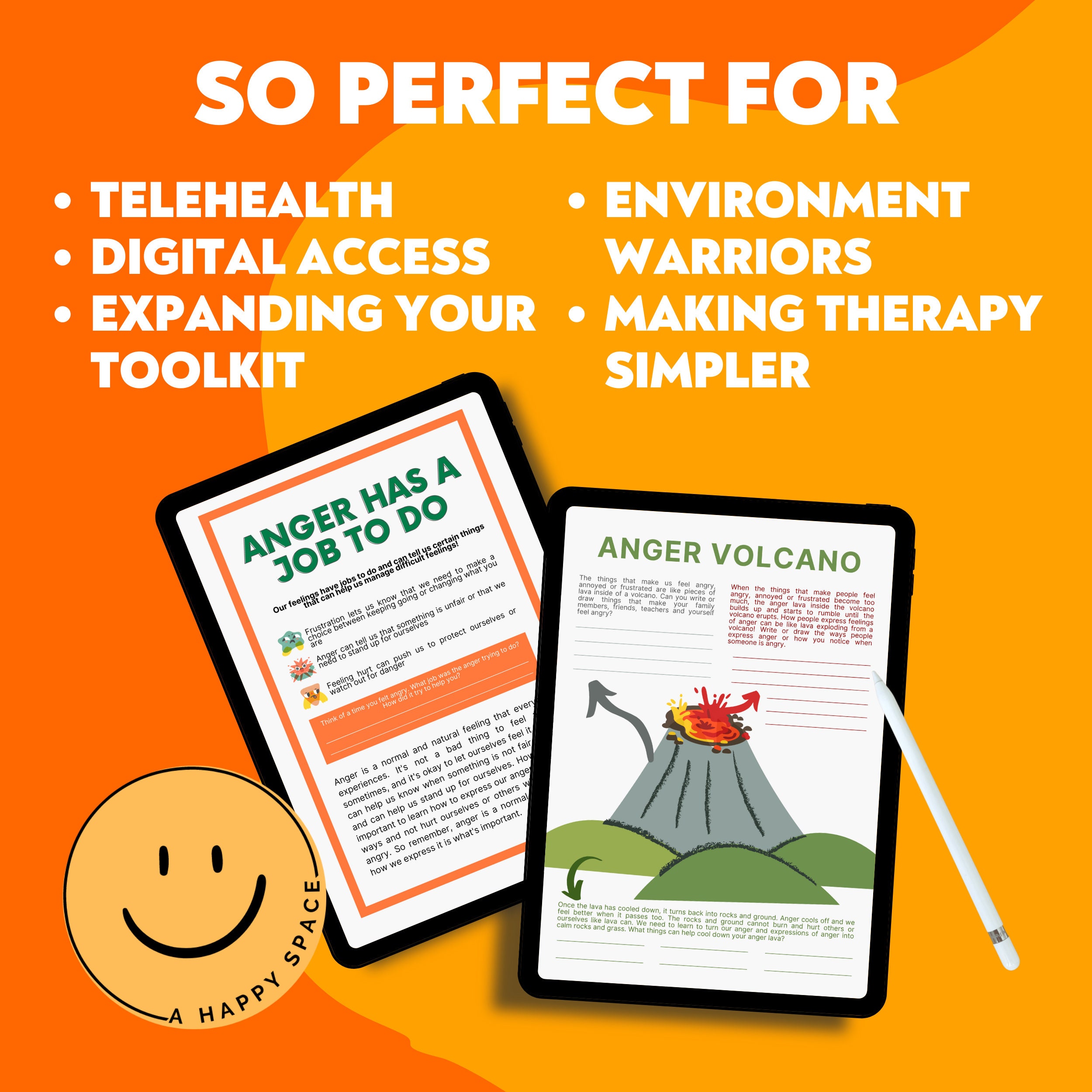 Anger Management Workbook for Kids Anger Worksheets Children - Etsy