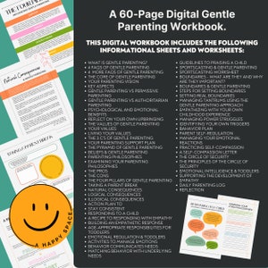 Gentle Parenting Resource Attachment Workbook Positive Discipline ...