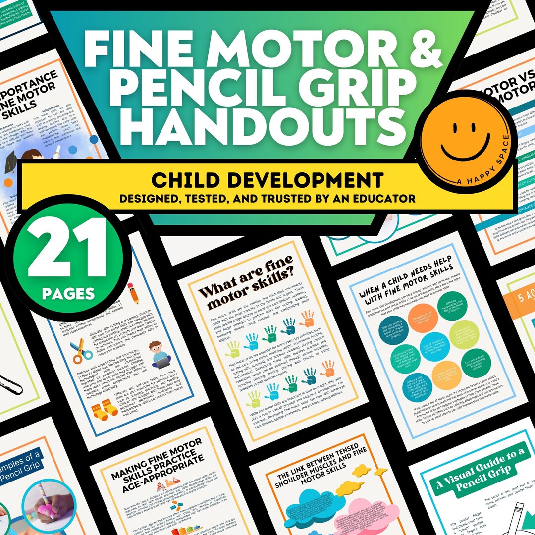 Prewriting Worksheets Fine Motor Skills Child Development Resource ...