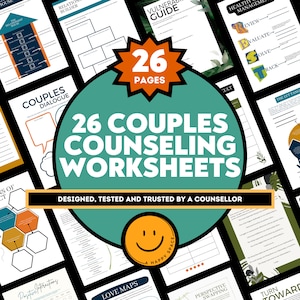 Couples Therapy Resource Bundle for Therapist Relationship Counseling ...