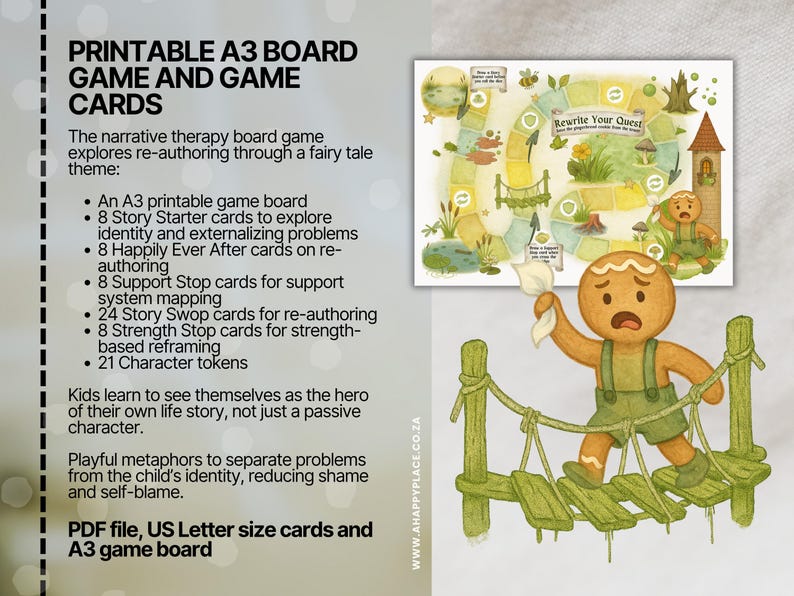 Printable Narrative Therapy Bundle for Kids, Re-authoring ...