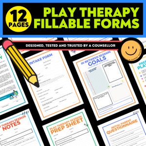 Play Therapy Resource Bundle for Therapists Child School Counselor ...