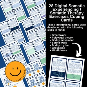Somatic Experiencing SE Exercises Therapy Coping Skill Exercises for ...