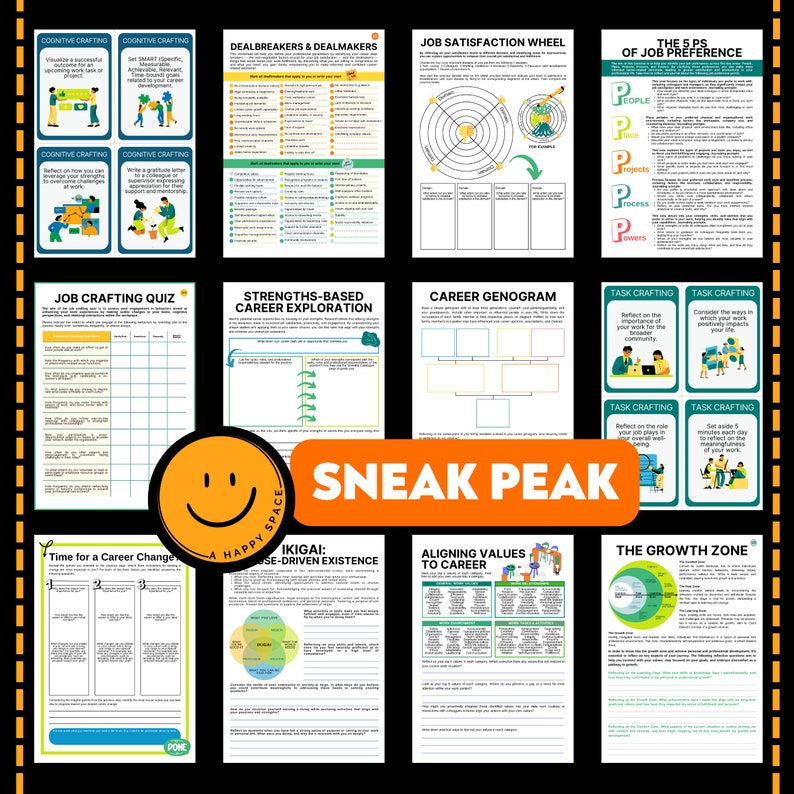 Career Coaching Toolkit Guidance Counseling Techniques Job Crafting ...