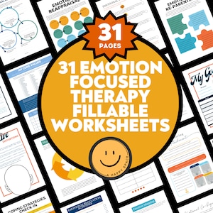 Emotion Focused Therapy EFT Resource Bundle for Therapists Regulation ...