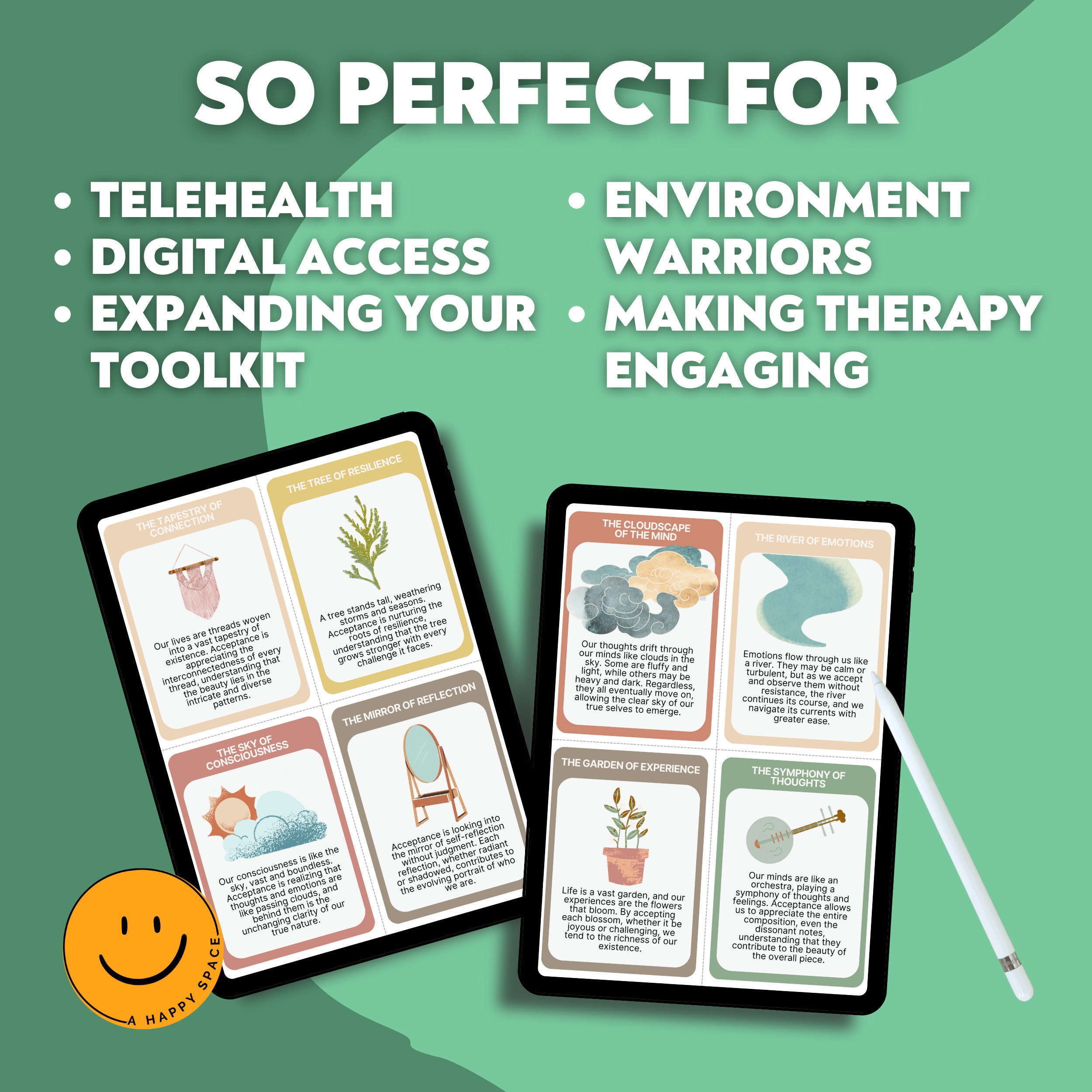 Radical Acceptance and Commitment Therapy DBT Metaphor Cards ACT ...