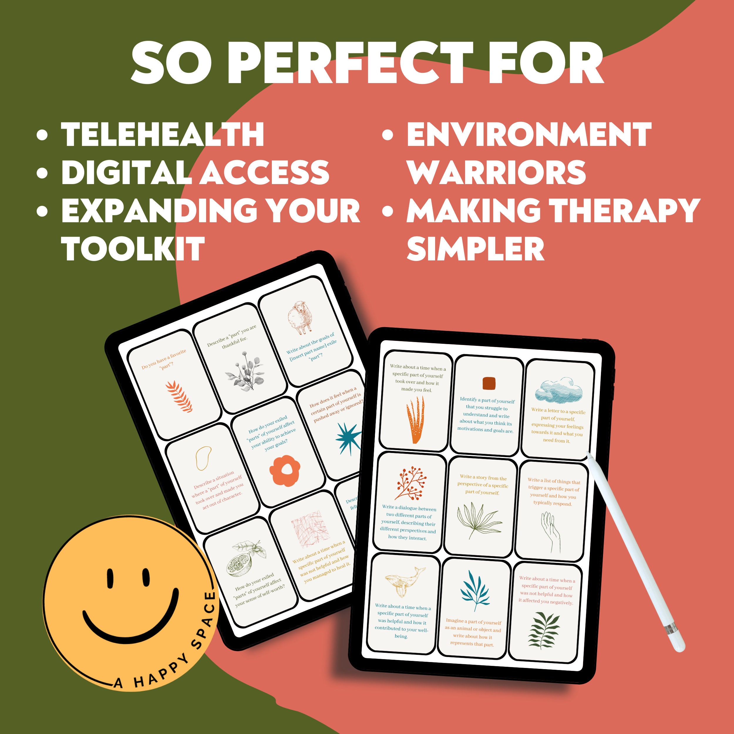 Internal Family Systems IFS Parts Work Journal Prompts for Therapists ...