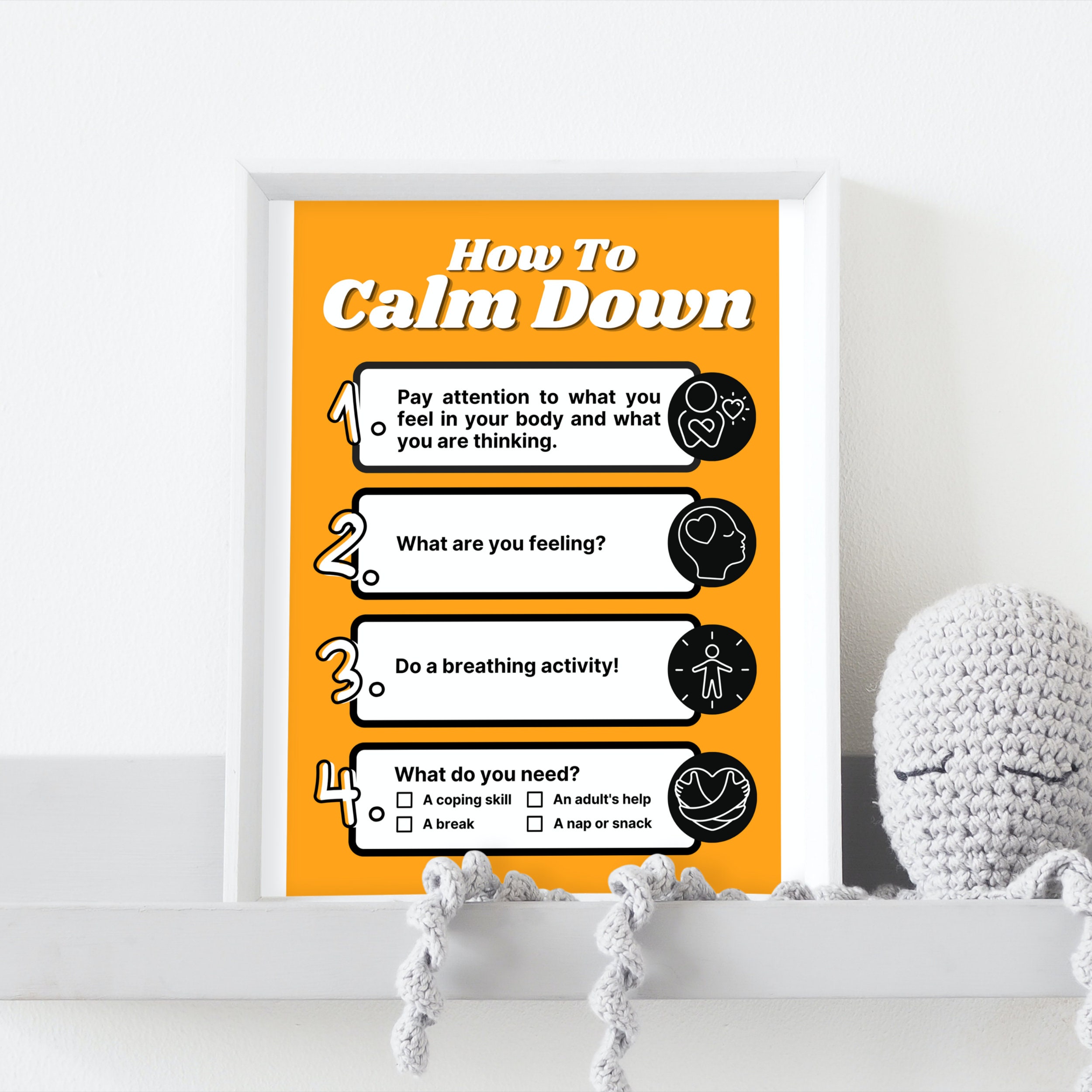 Play Therapy Office Decor EQ Posters SEL Classroom Decor School ...