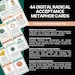 Radical Acceptance and Commitment Therapy DBT Metaphor Cards ACT ...