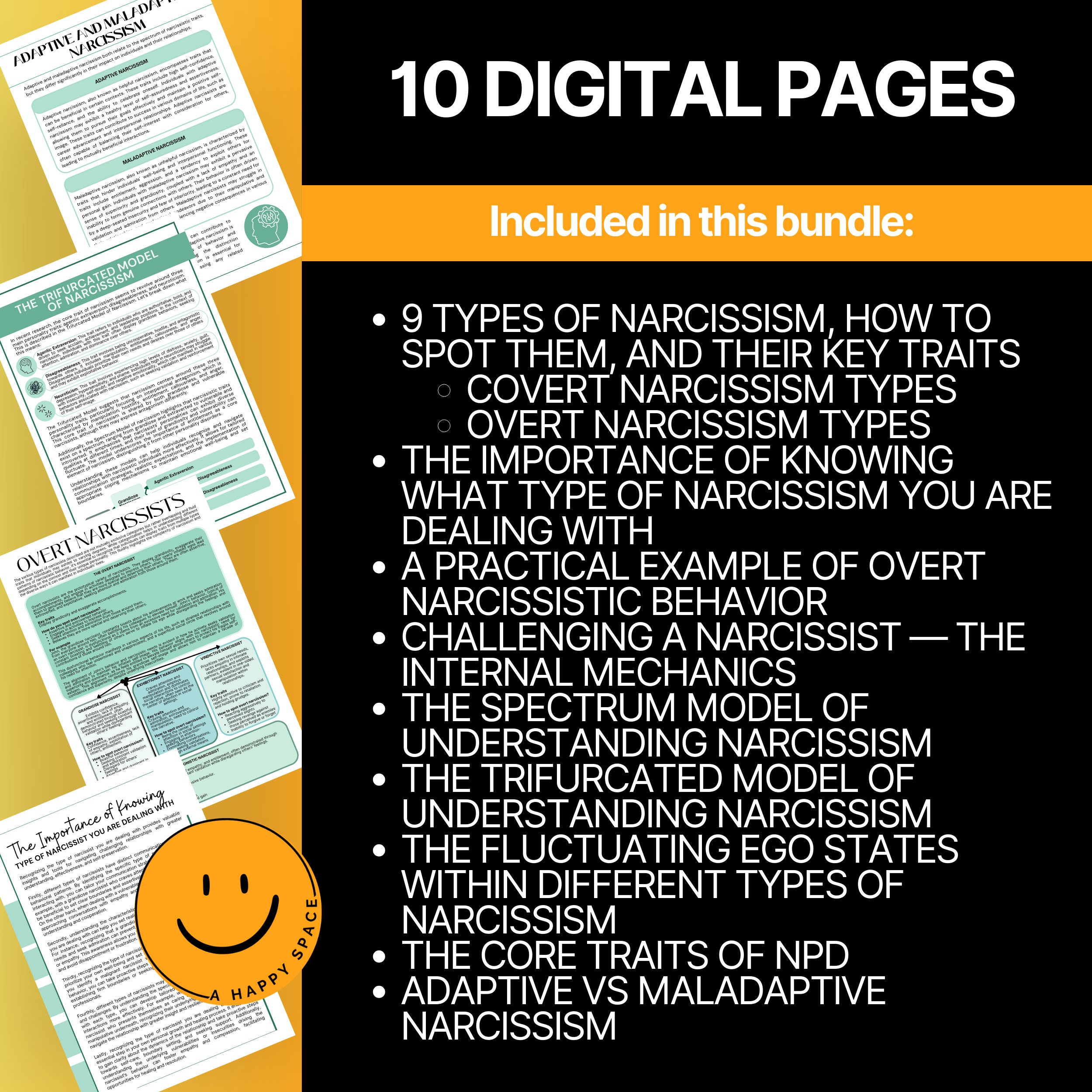 Narcissism Types Cheat Sheets Narcissistic Abuse Recovery Gaslighting C ...