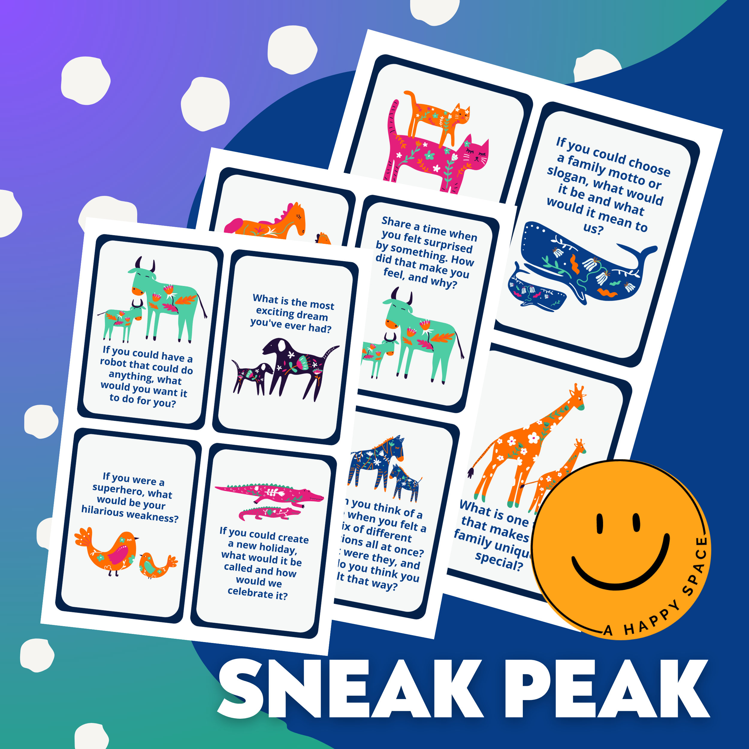 Therapeutic Conversation Cards for Kids Play Therapy Social - Etsy ...