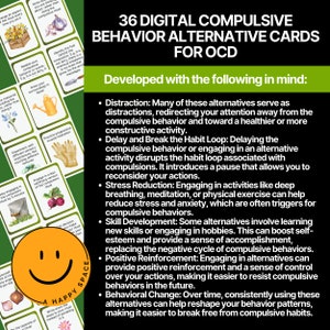 Obsessive Compulsive Disorder OCD Ritual Alternative Anxiety Habit Loop ...