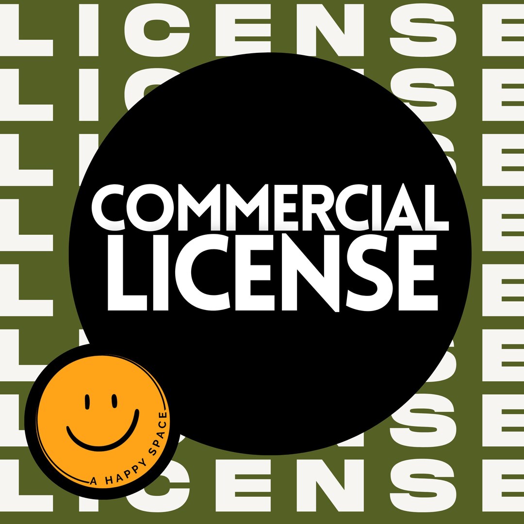 Commercial License for Product Distribution & Use, Permission to ...