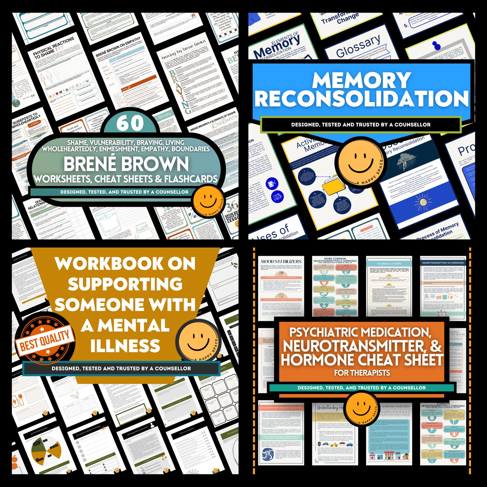 Therapist Starter Resource Bundle Tools Worksheets Cards Therapy ...