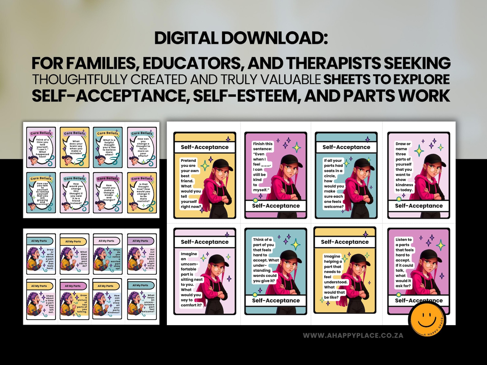 Kpop Demon Hunters Flashcards PDF, Printable Therapy Cards for Kids ...