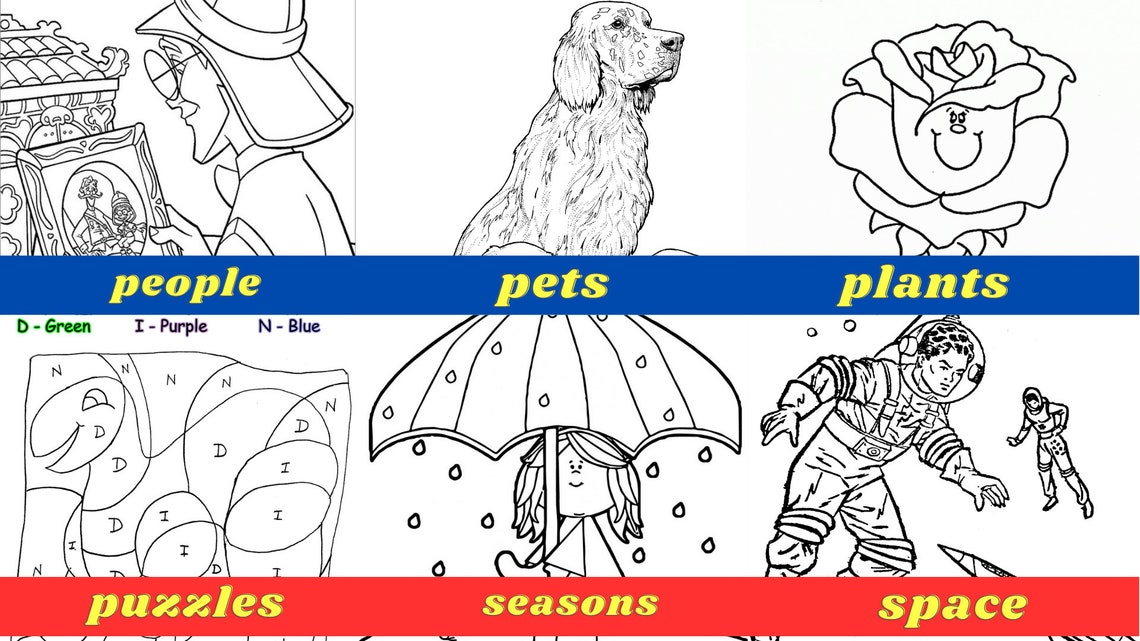 Printable 20000 Coloring Book and Pages , 20.000 Coloring Pages Bundle ...