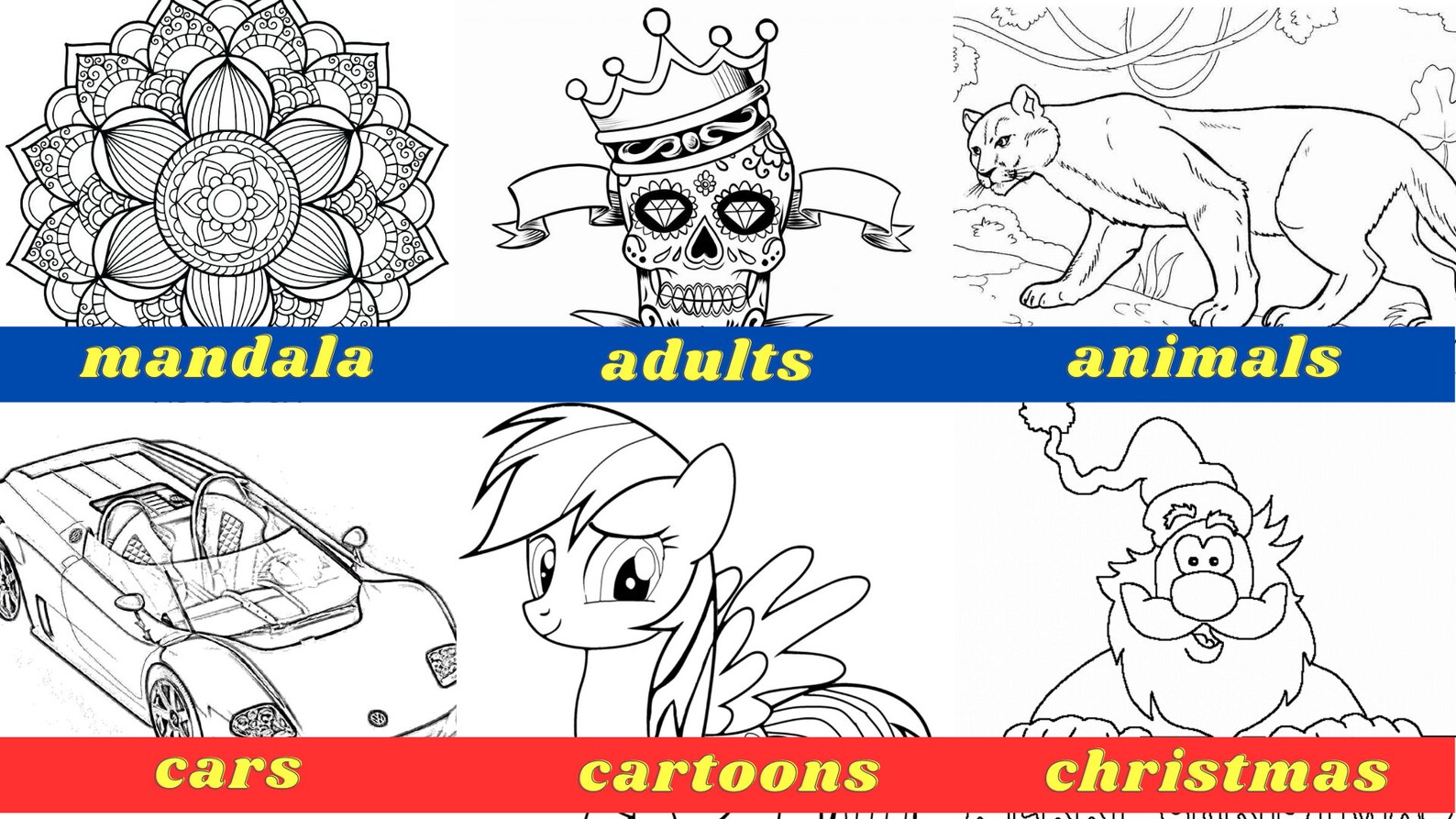 Printable +20000 Coloring Book and Pages , 20.000+ Coloring Pages ...