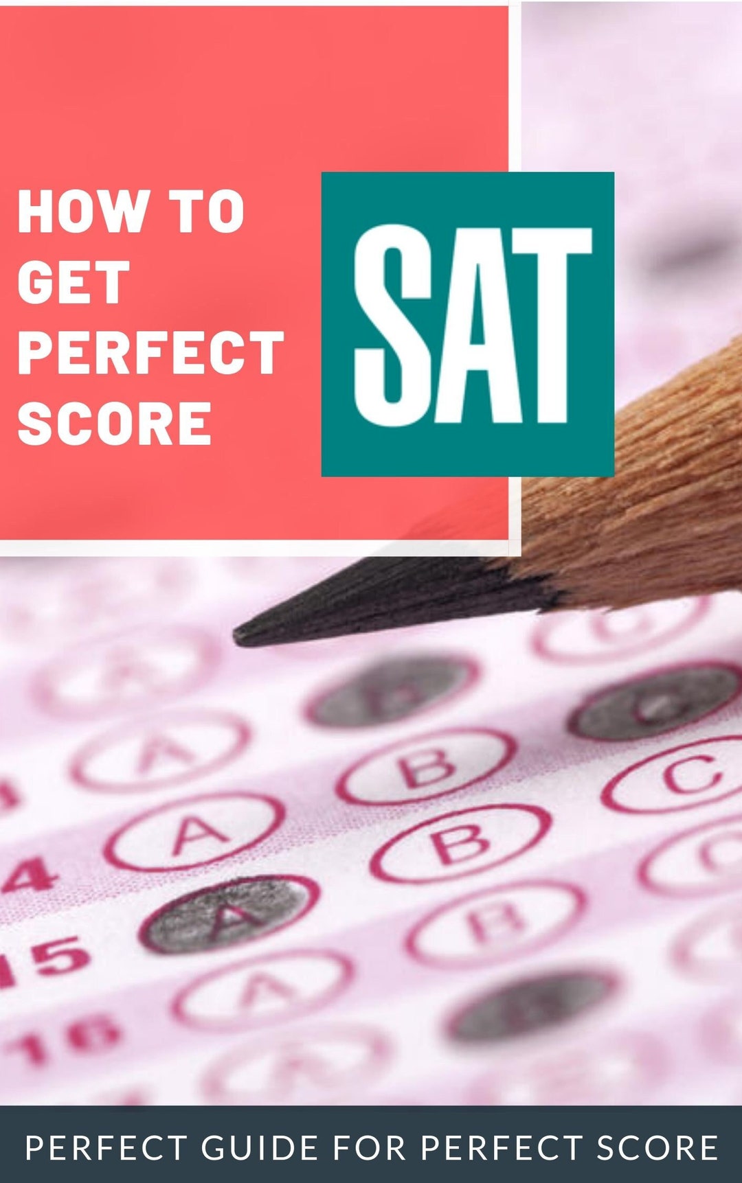 Ebook, How to Get SAT PERFECT SCORE ,pdf - Etsy