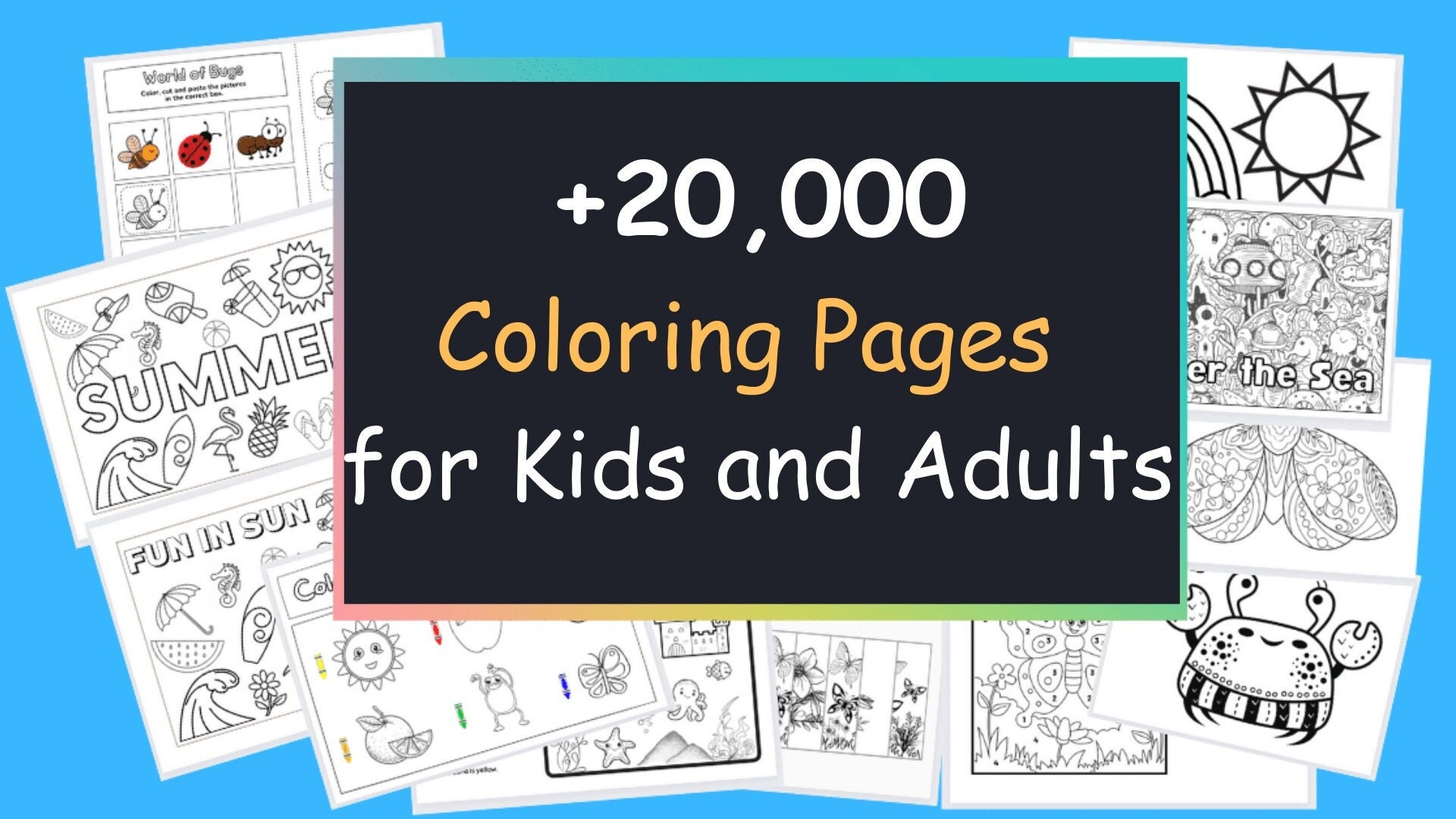 Printable +20000 Coloring Book and Pages , 20.000+ Coloring Pages ...