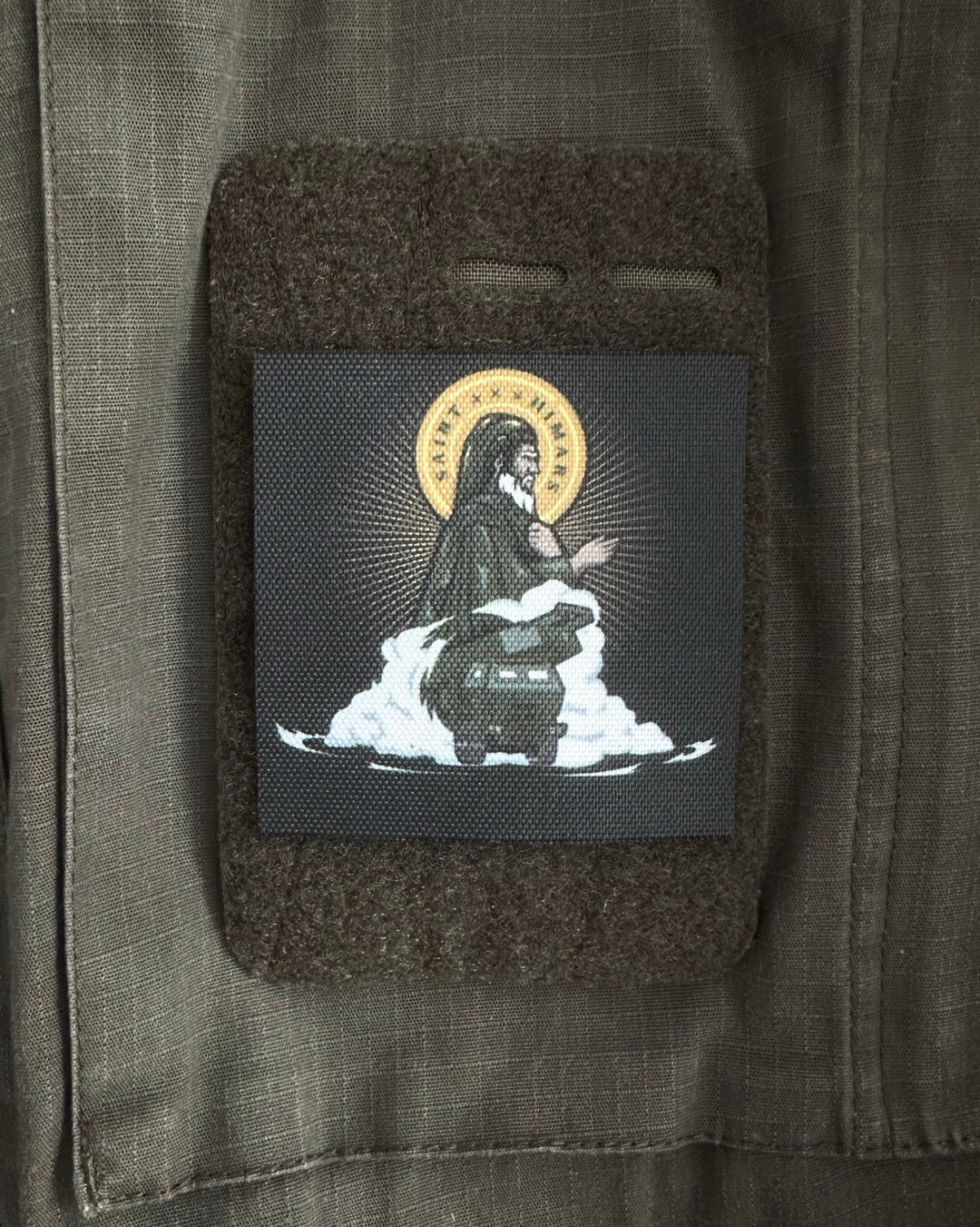 1x saint HIMARS Patch With Velcro Fastener Ukraine EDC Patch Morale ...