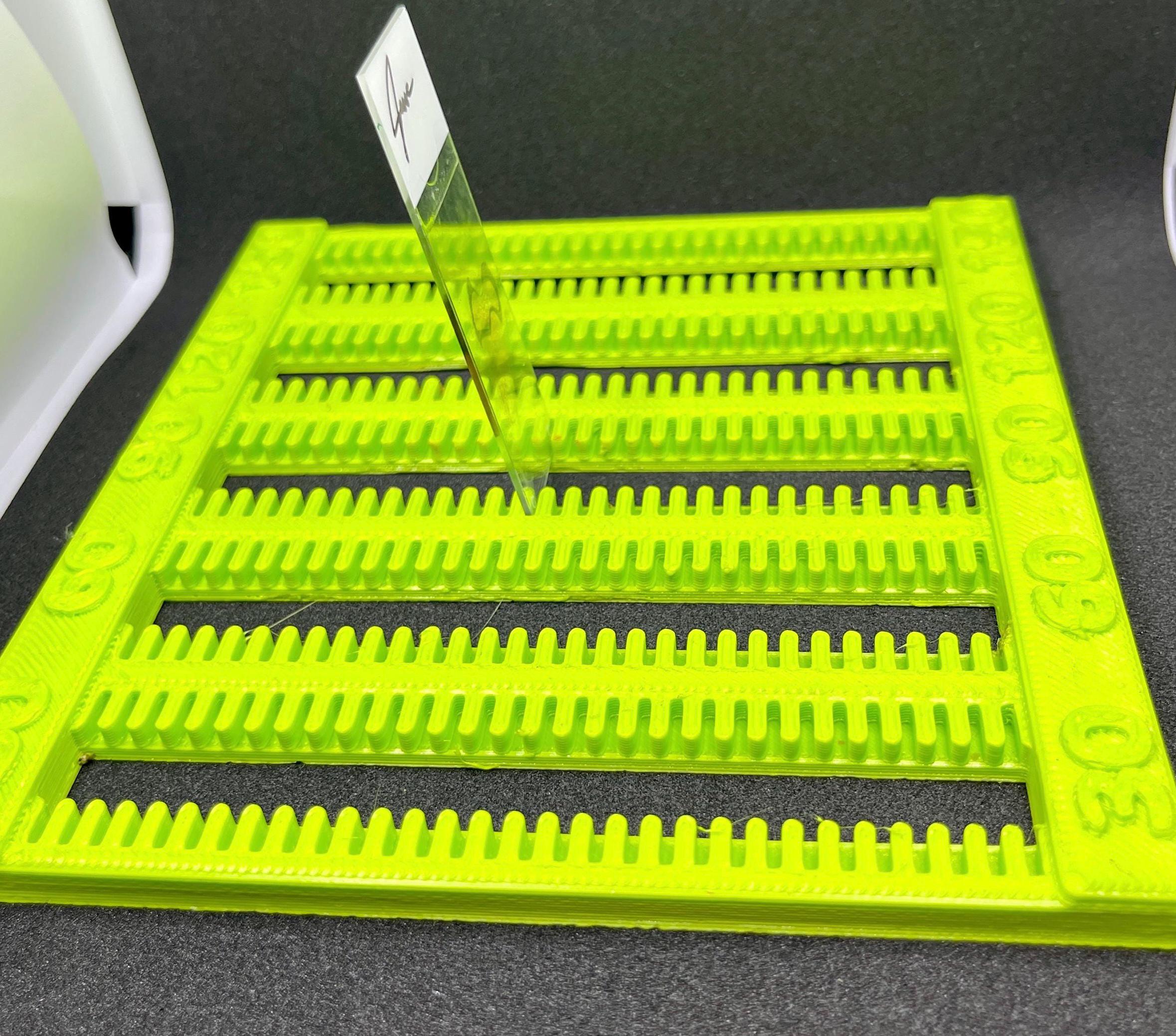 3D Printed Histology Slide Drying Rack: Lab Organizer, Holds 30-150 ...