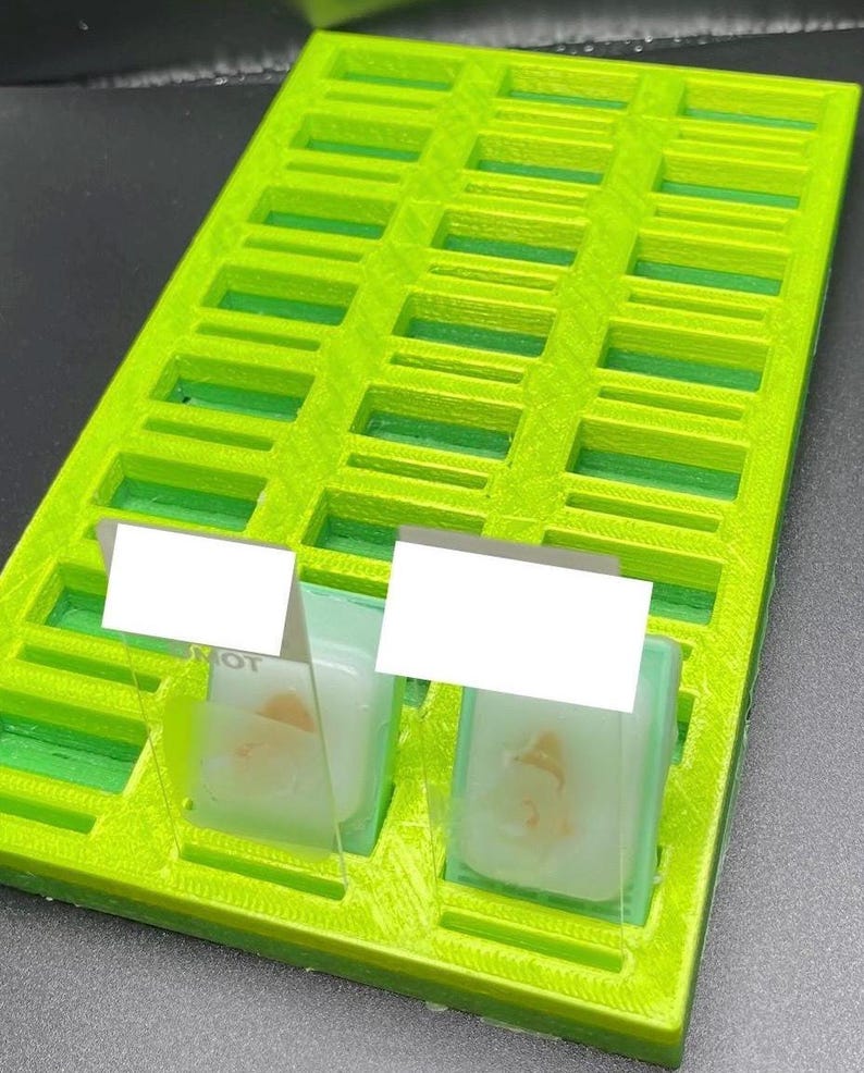 Histology QC Slide-to-block Matching Tray – 24-slot Holder for Gross ...