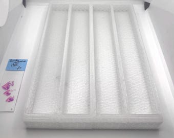 Histology Tissue Cassette Holder 4-lane Tray - Etsy