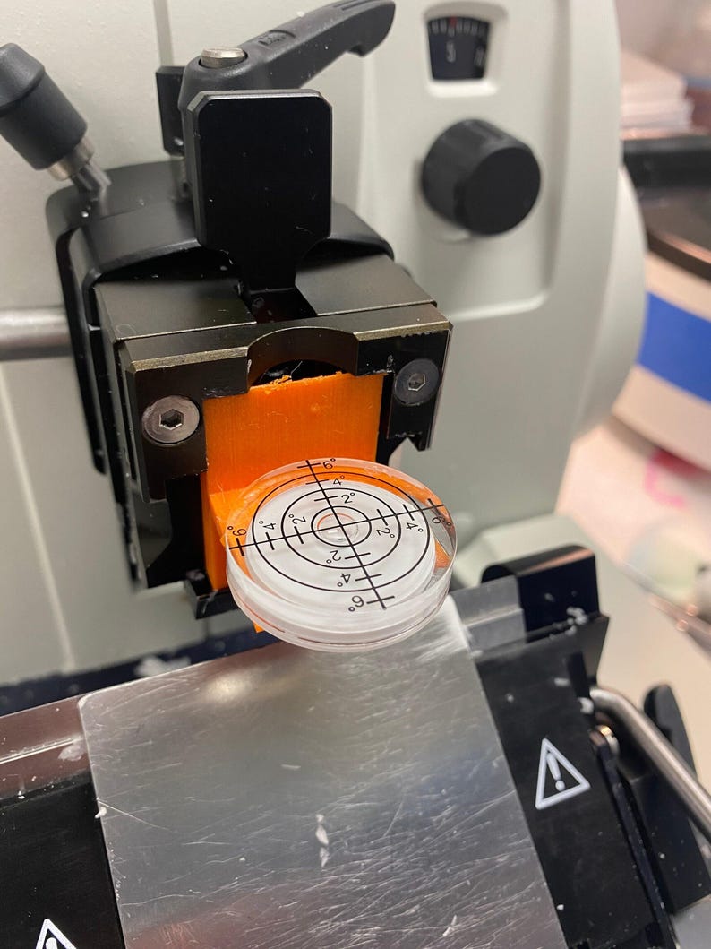 Custom 3d-printed Microtome Leveling Device | Precision Histology Lab ...