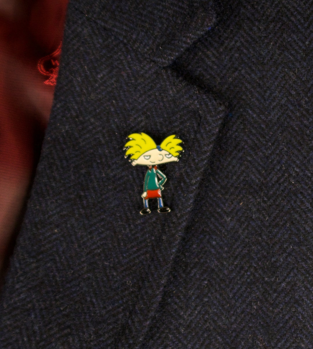 Hey Arnold - Enamel Pin - Etsy