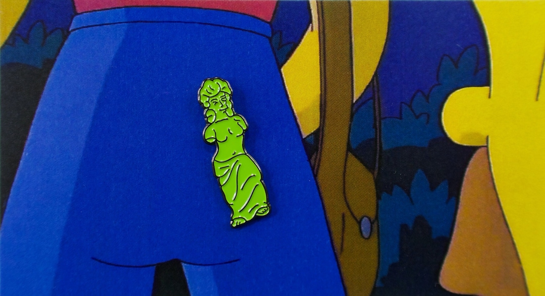 Gummi Venus De Milo 'the Simpsons' - Enamel Pin - Etsy