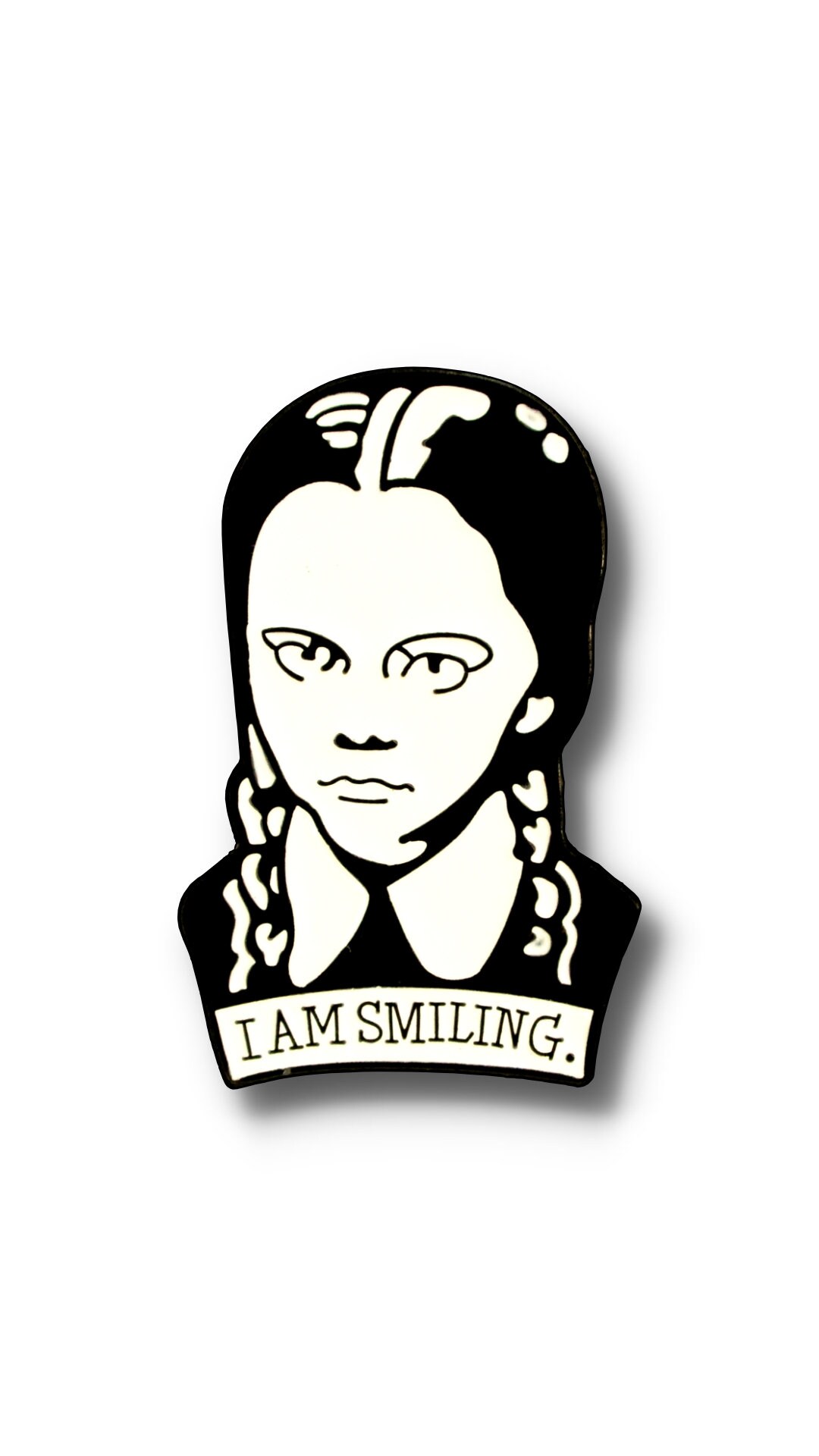 Wednesday Addams 'the Addams Family' - Enamel Pin - Etsy
