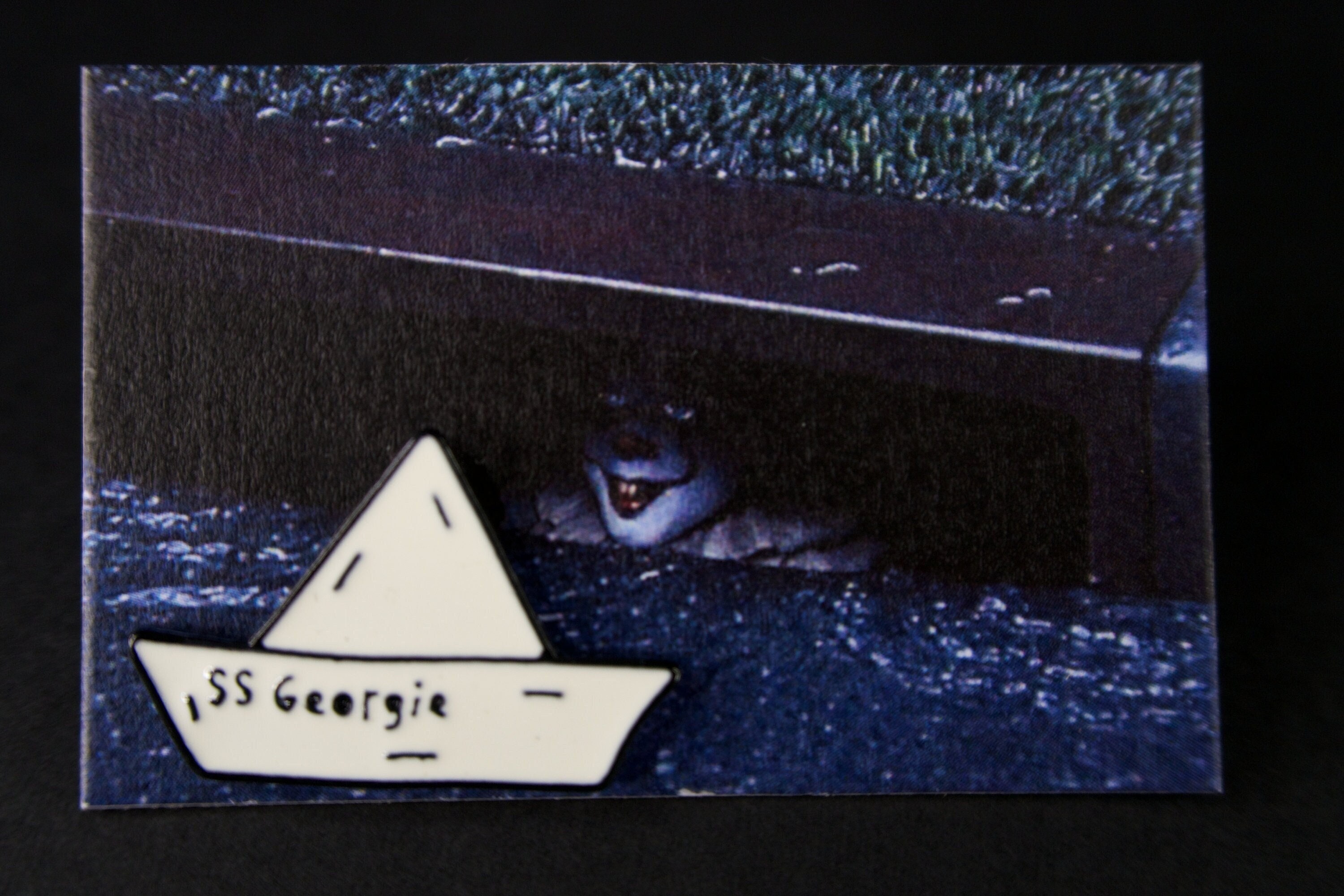 S.S. Georgie Boat 'IT' - Enamel Pin - Etsy