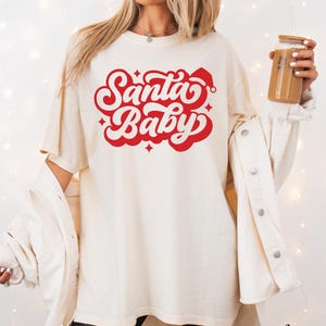 Santa Baby Shirt, Christmas Santa Baby, Cute Santa Shirts, Christmas ...