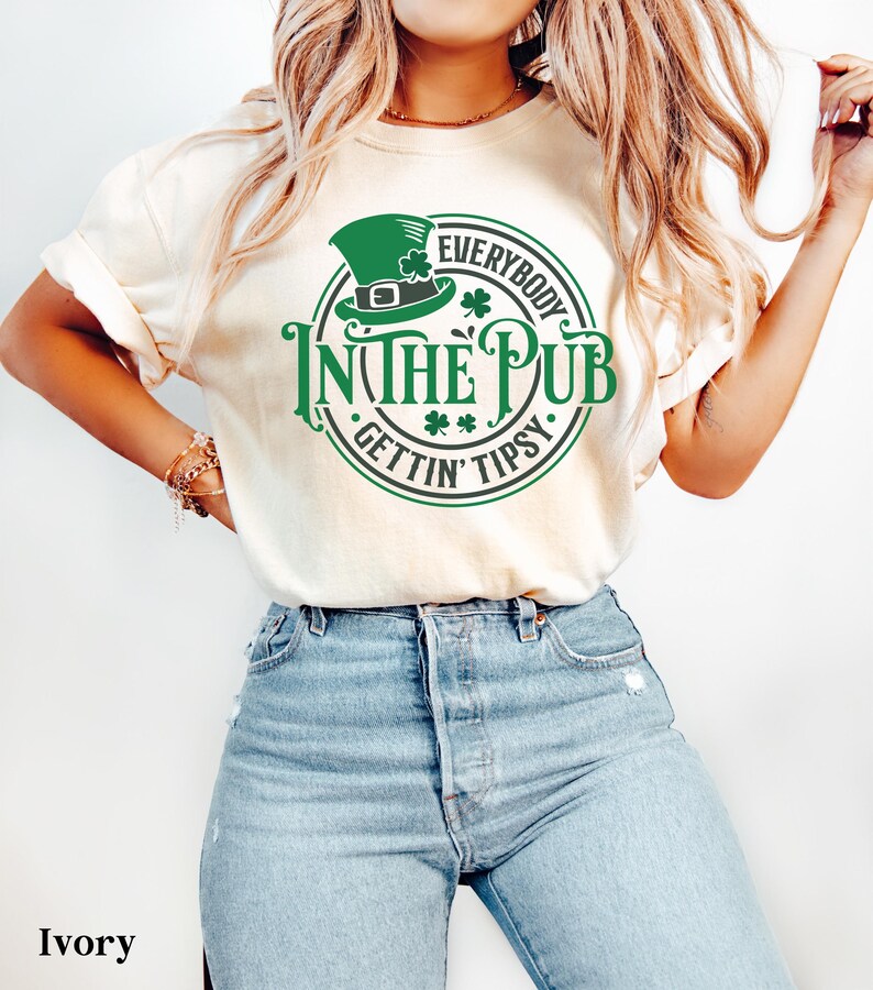 St. Patrick's Day Drinking Shirt, Pub Crawl, Irish Tshirts, St Patty's ...