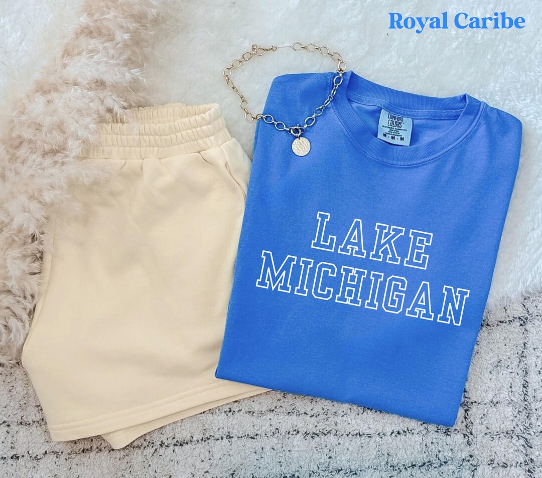 Michigan Lake Shirt, Great Lakes, Michigan Gifts, Lake Vacation, Travel ...