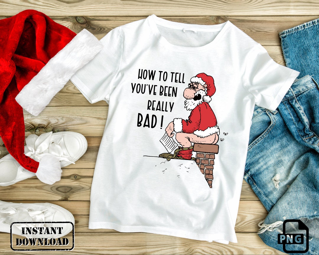 Pooping Santa Funny Christmas Christmas Humor Png Funny - Etsy UK