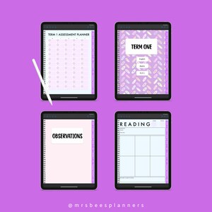 Digital Assessment Planner - Etsy