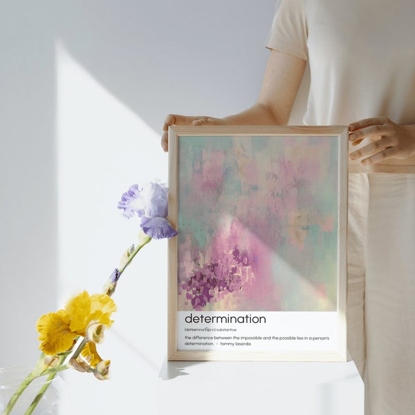 Determination Poster - Etsy
