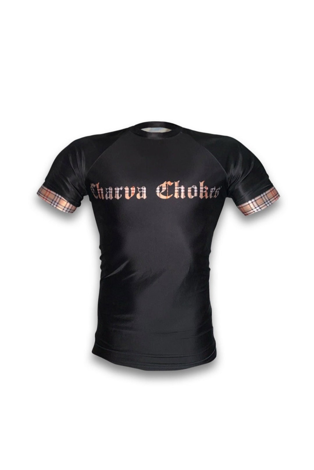 CHARVA CHOKES Black Carbon Charva Rash Guard MMA - Etsy