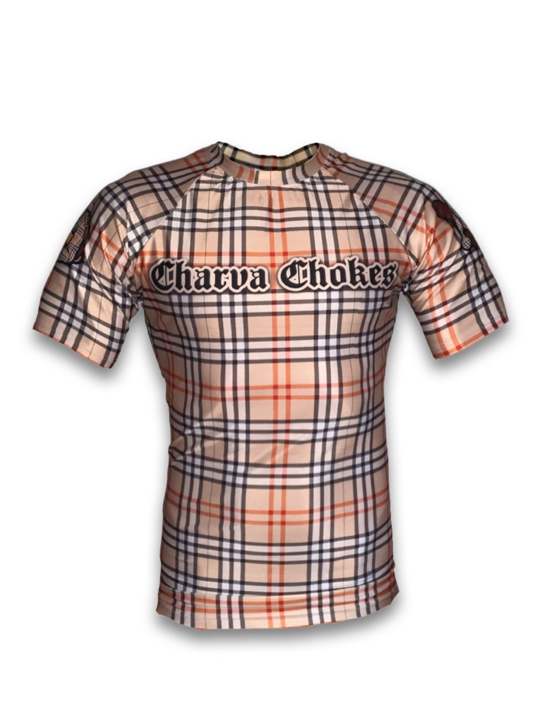 CHARVA CHOKES Plaid Tartan Charva Rash Guard BJJ - Etsy