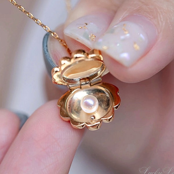 Mermaid Pearl Necklace - Etsy