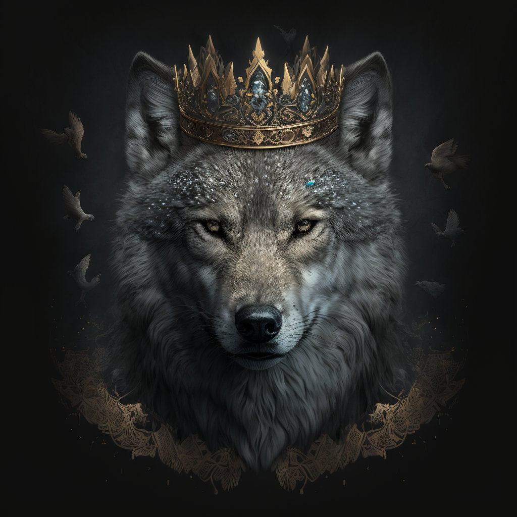 Wolf Crown Digital Download PNG JPG SVG - Etsy Ireland