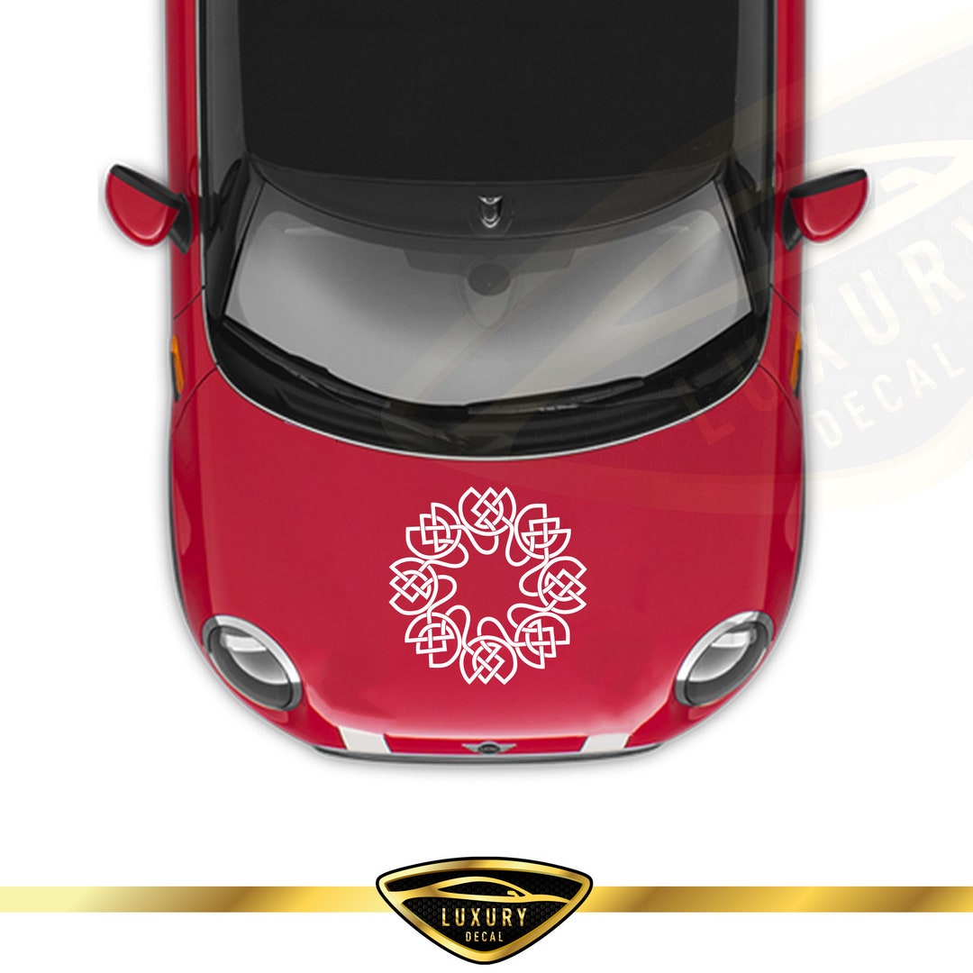 Shape Ormanent Decal Hood Vinyl Decal Mini Cooper Decal - Etsy