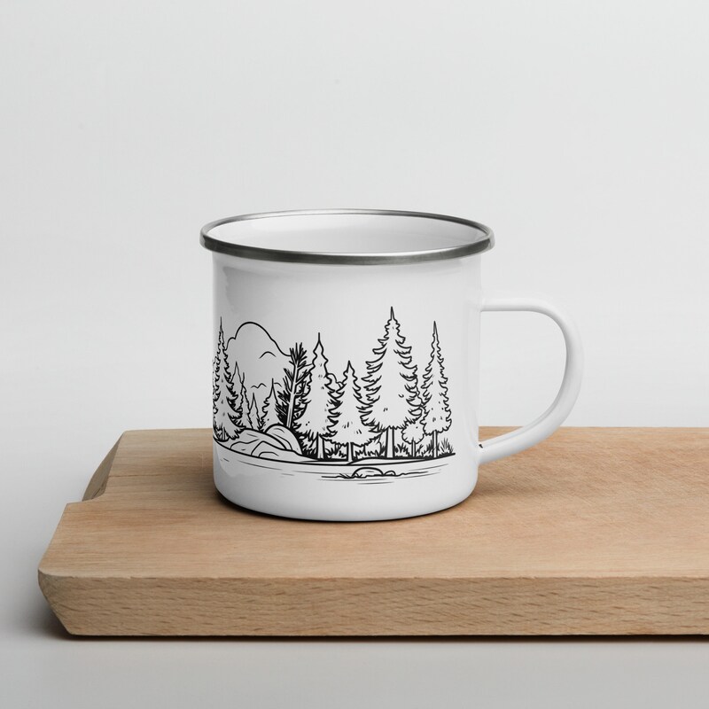 Enamel Mug - Etsy